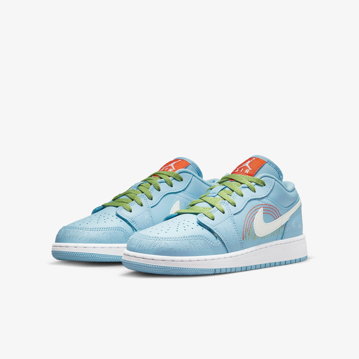 Jordan 1 Low SE GS "Blue Stitch" | DO8227-400 | Shoe Engine