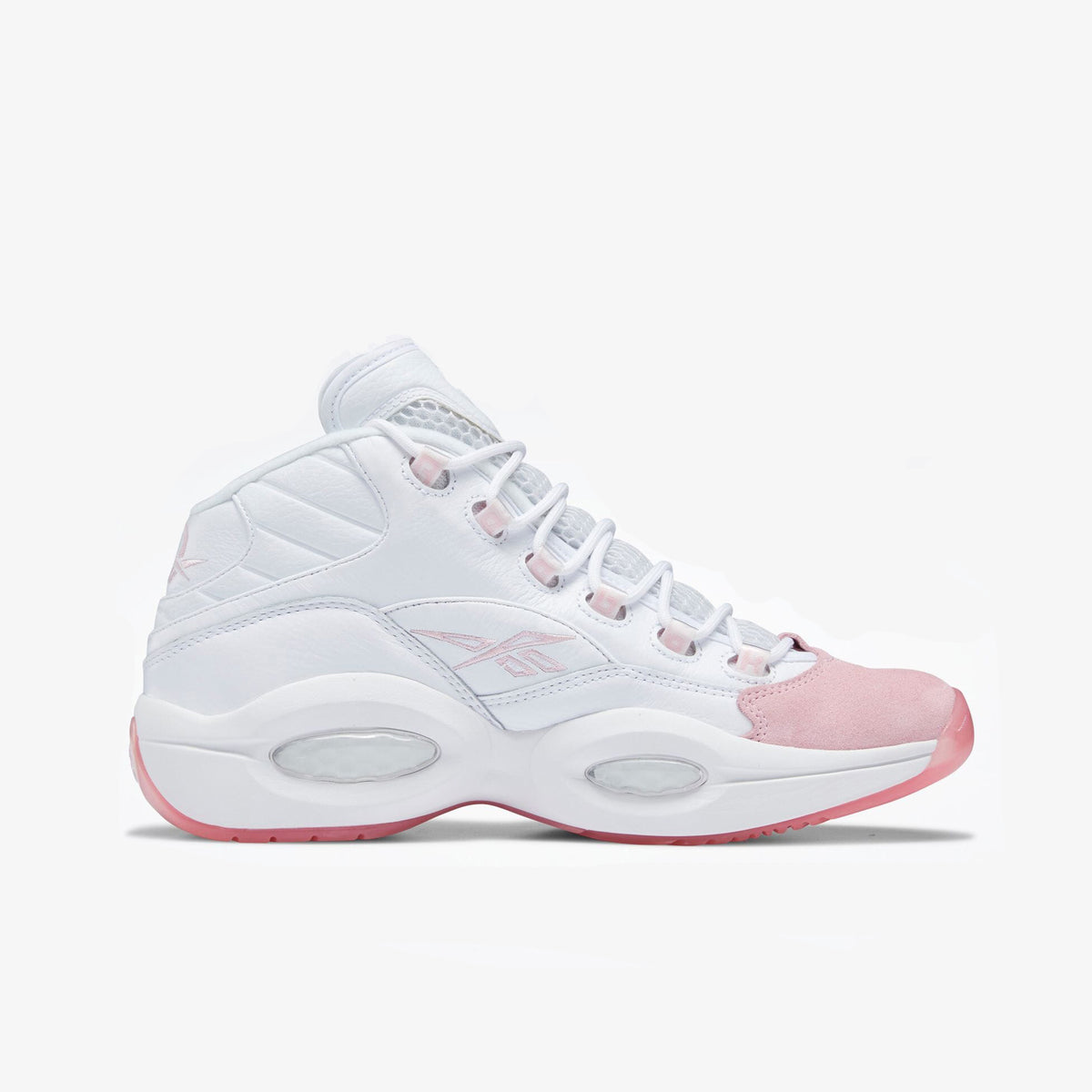 Reebok Question Mid "Pink Toe" | G55120 | Shoe Engine